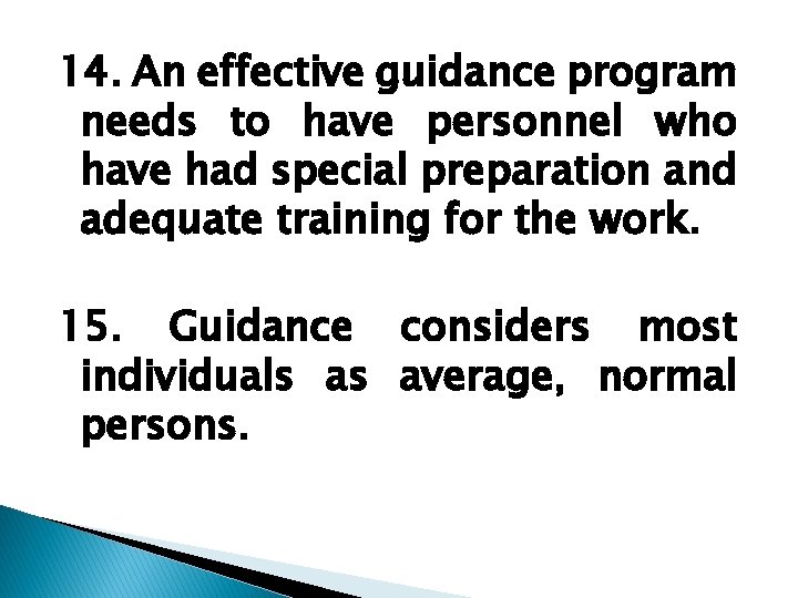 BASIC PRINCIPLES OF GUIDANCE ANGELICA E ILAGAN JOYCE