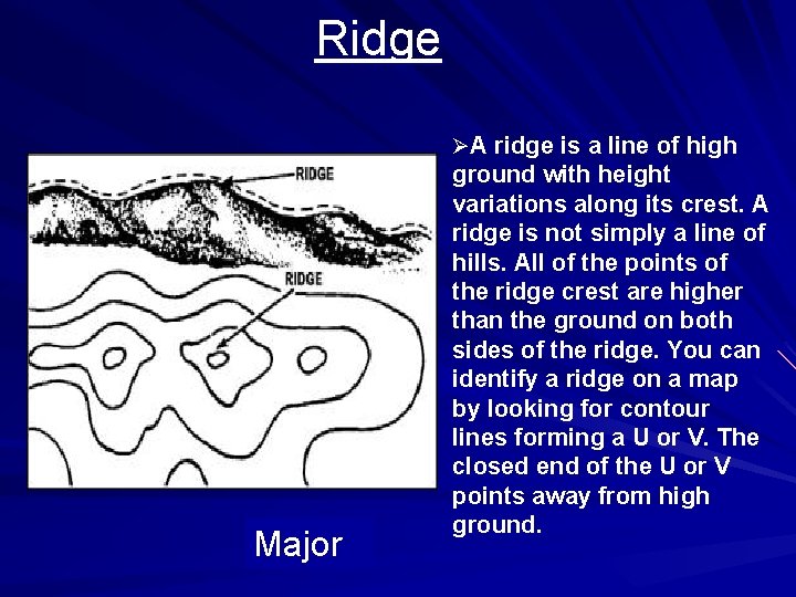 Identify Terrain Features On A Map 071 329