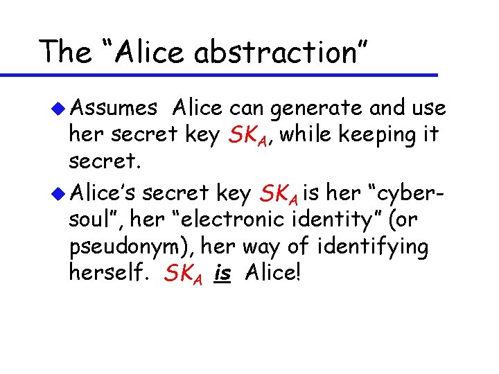 Issues in Cryptography Ronald L Rivest MIT Laboratory