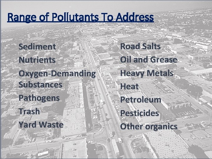 How to Identify and Report Illicit Discharges GCSA