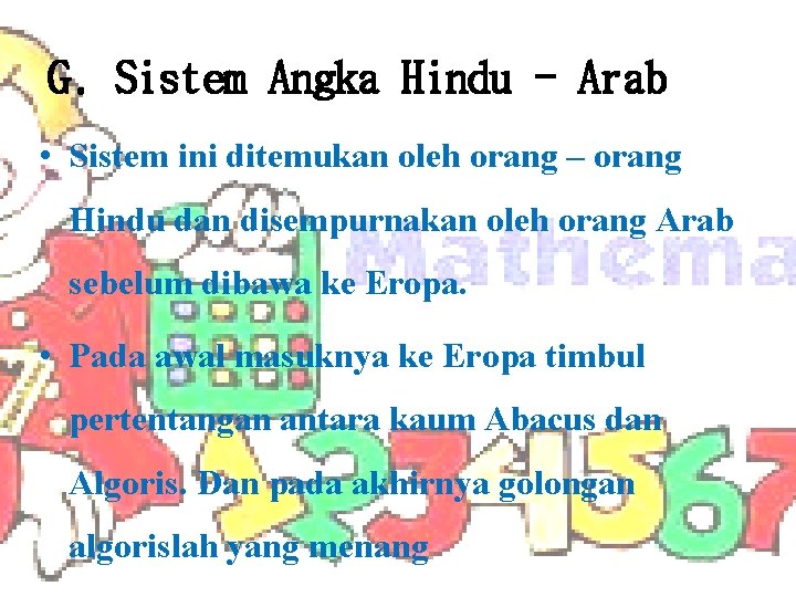 SISTEM LAMBANG BILANGAN Disusun oleh 1 Ayu Indah