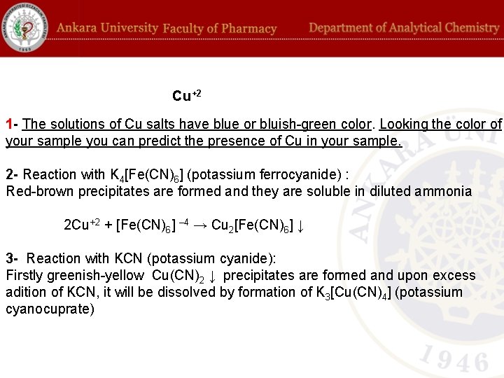 GROUP II CATIONS As3 As5 Sb3 Sb5 Sn2