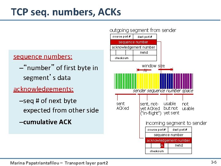 Course on Computer Communication and Networks Lecture 5