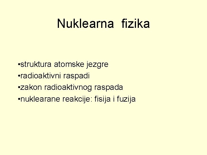 Monitoring EM zraenja EM spektar je podeljen na