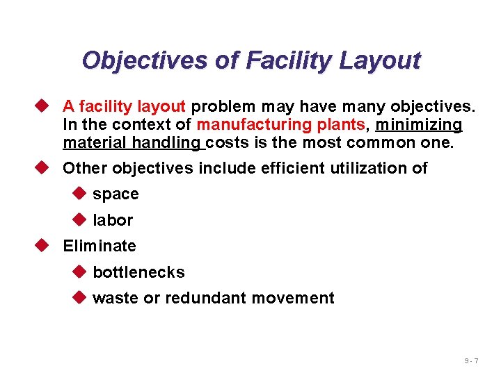 Layout Decisions 9 Power Point presentation to accompany