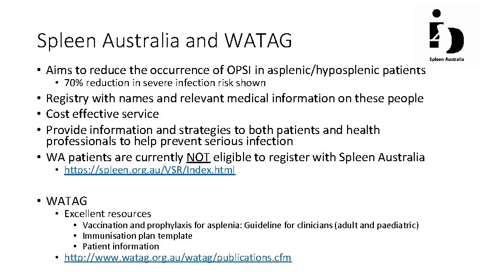 PHARMACY DEPARTMENT Education Vaccination and Antibiotics Improving the