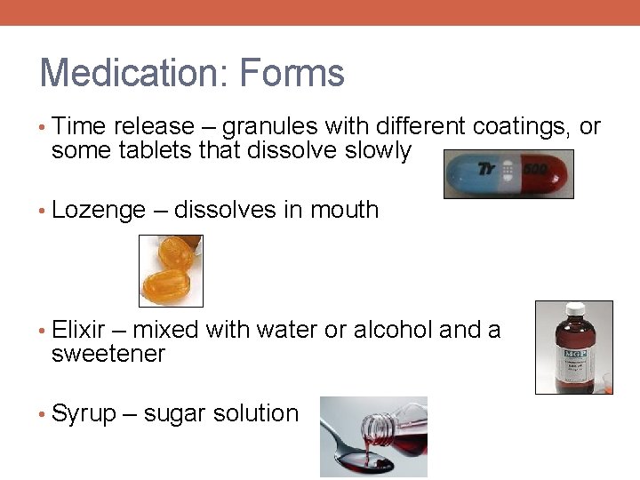 B 248 SCIENCE TECHNOLOGY OF NURSING Medication Administration