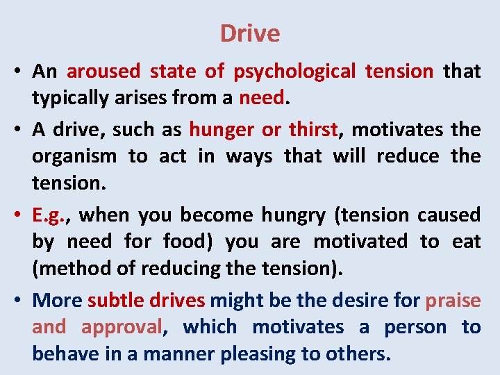 Motivation AbdulMonaf AlJadiry MD FRCPsych Professor of Psychiatry