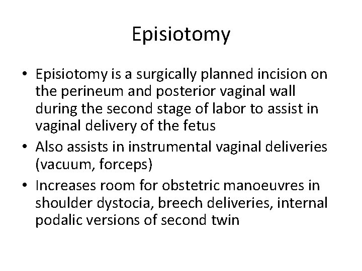 Evidence based practices in Obstetrics What is Evidencebased