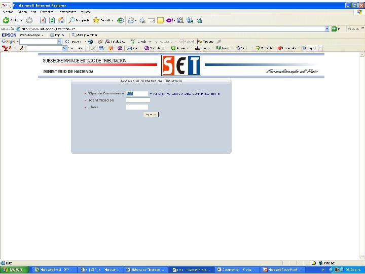 SISTEMA DE TIMBRADO DE DOCUMENTOS La Ley establece