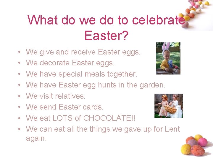 Easter By 4 KP WCPS Why do we