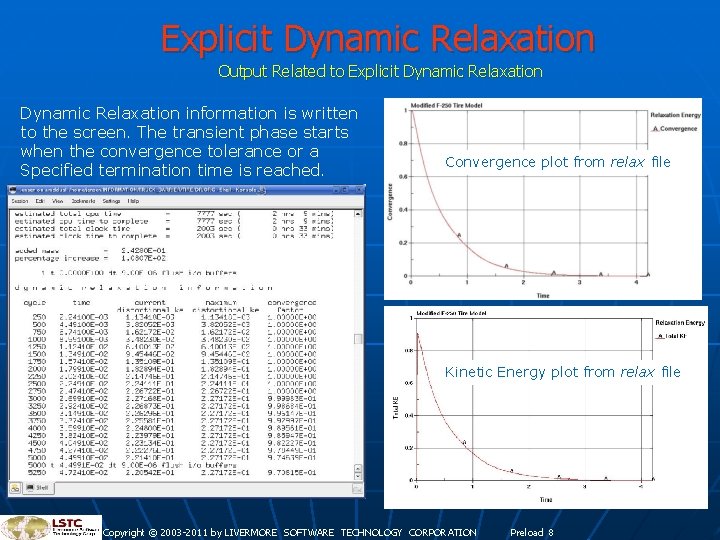 Preloads in LSDYNA n Introduction n Analysis Techniques