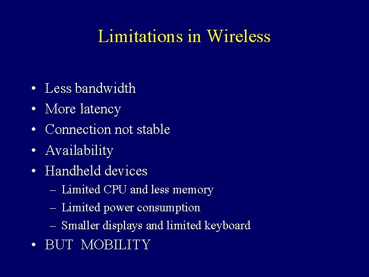 Integration of Internet and Wireless Technologies Saud A