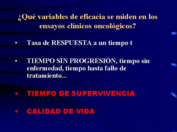 Evaluacin de medicamentos en procesos neoplsicos Emilio J