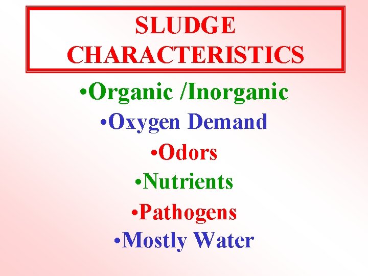 ANAEROBIC SLUDGE DIGESTION PROCESS Prepared By Michigan Department