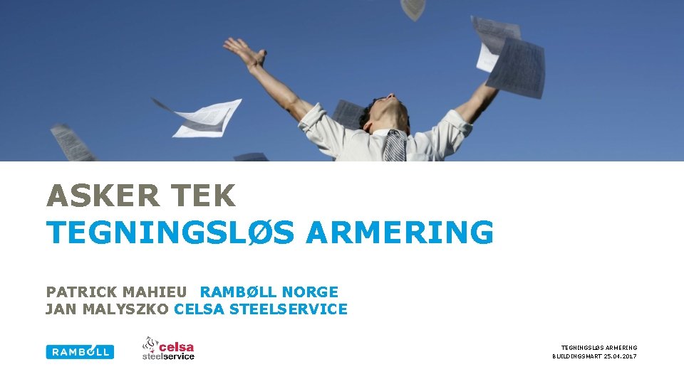 ASKER TEK TEGNINGSLS ARMERING PATRICK MAHIEU RAMBLL NORGE