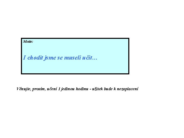 Informan systm Patricie pro Cestovn kancele Motto I