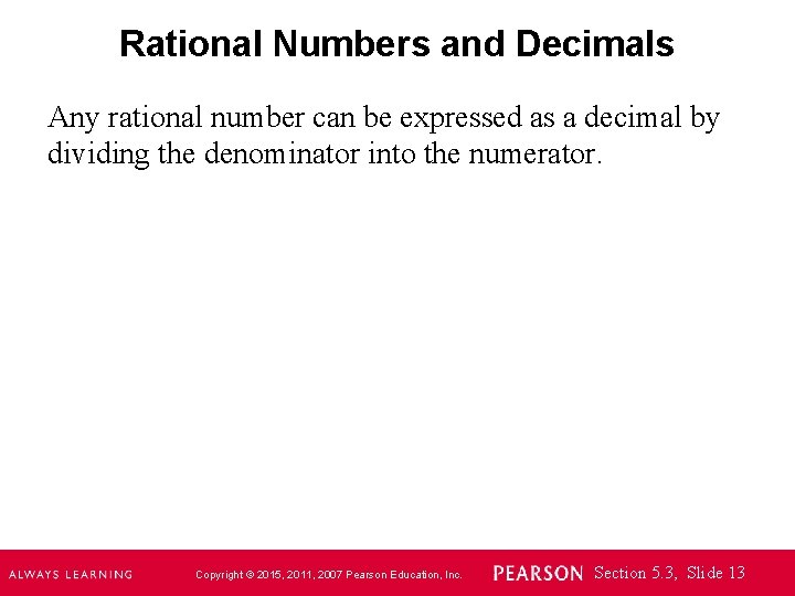 CHAPTER 5 Number Theory and the Real Number