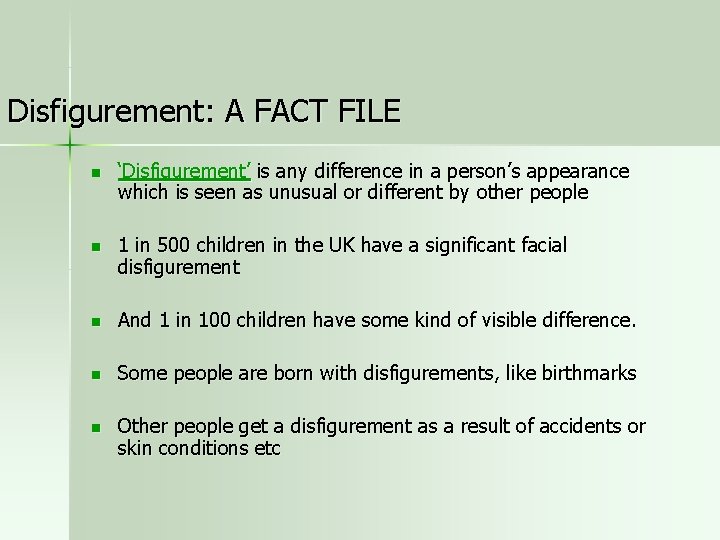 PSHE Personal Wellbeing Puberty disfigurement prejudice Part 2
