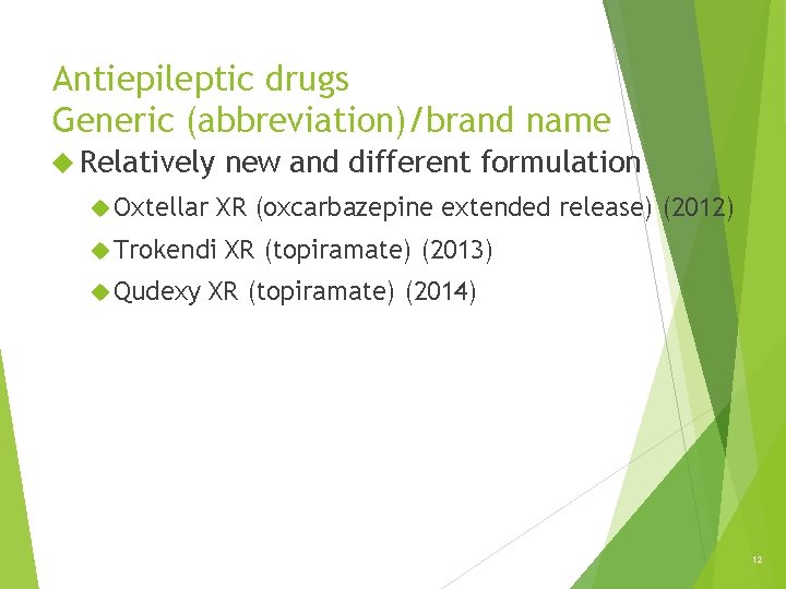 Epilepsy Updates Newer Antiepileptic Drugs and Rescue Aid