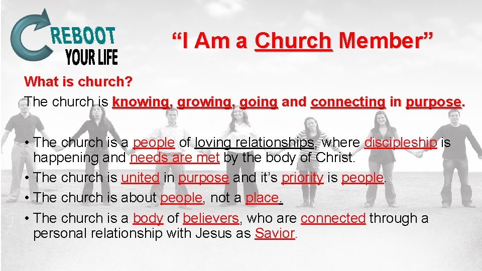What is Church Membership I Am a Church