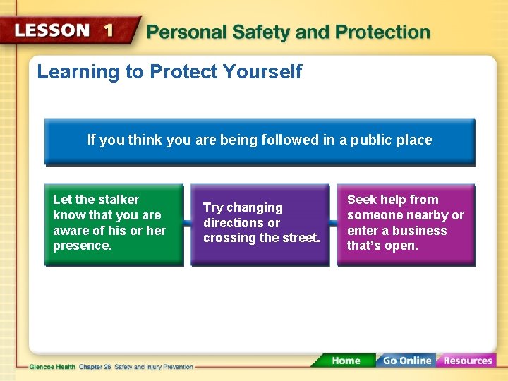 Learning basic safety precautions can help a person