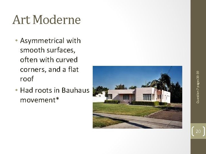 Chapter 1 Architectural Styles ET 201 Architectural Drafting