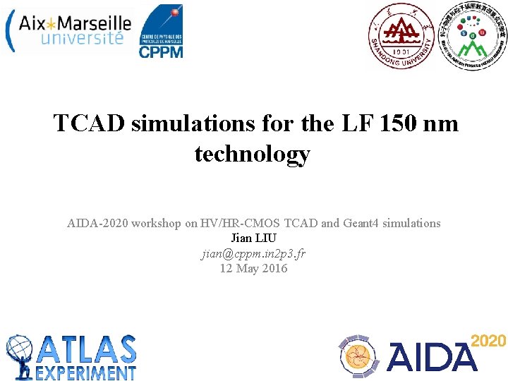 TCAD simulations for the LF 150 nm technology
