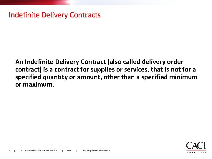 Procurement Desktop Defense PD Creating an Indefinite Delivery