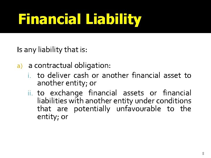 Accounting for Financial Instruments Rangajewa Herath B Sc