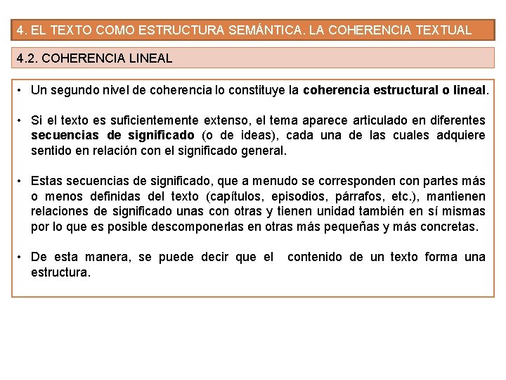 UNIDADES 2 Y 3 EL TEXTO Y SUS