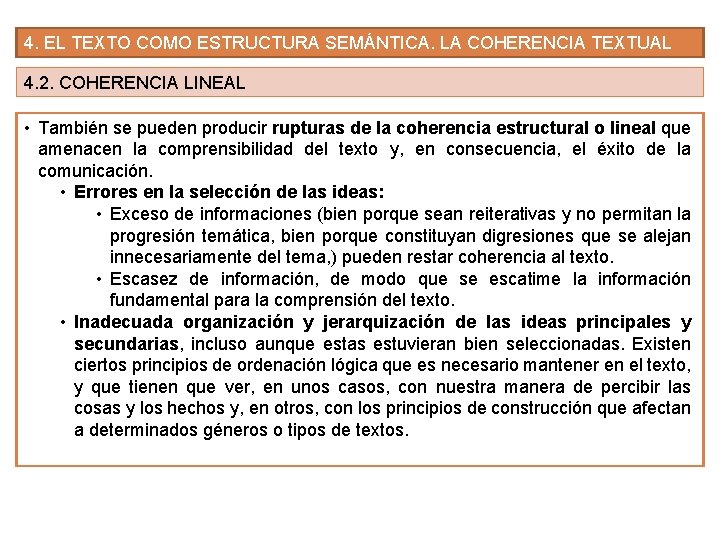 UNIDADES 2 Y 3 EL TEXTO Y SUS