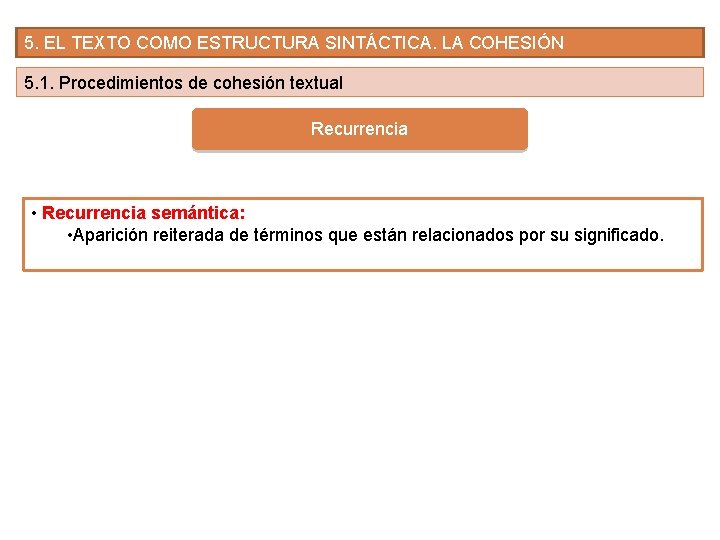UNIDADES 2 Y 3 EL TEXTO Y SUS