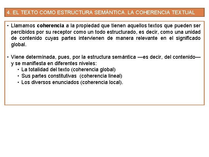 UNIDADES 2 Y 3 EL TEXTO Y SUS