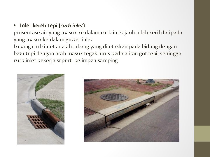 REKAYASA JALAN TSP 214 DRAINASE JALAN UNIVERSITAS PEMBANGUNAN