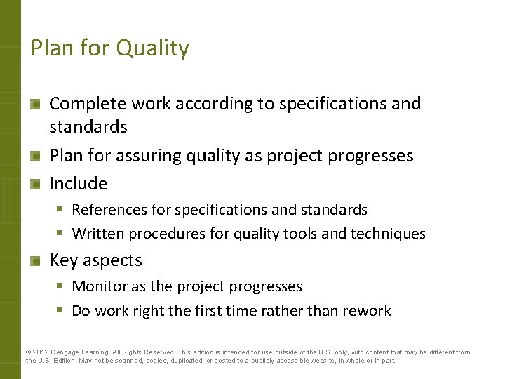 4 Defining Scope Quality Responsibility and Activity Sequence
