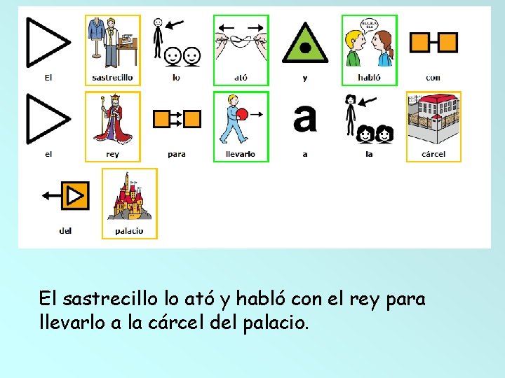 3 de Primaria Unidad 8 El sastrecillo y