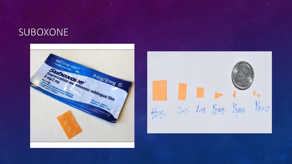 MEDICATIONS FOR TREATMENT OF OPIOID USE DISORDER WHY