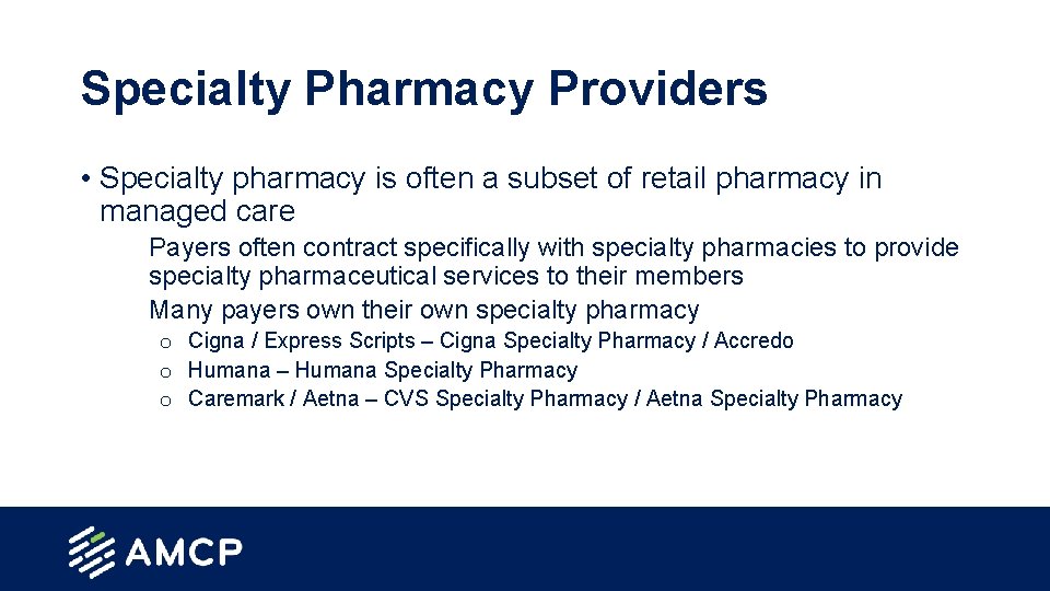 Specialty Pharmacy and Biosimilars Created by the School