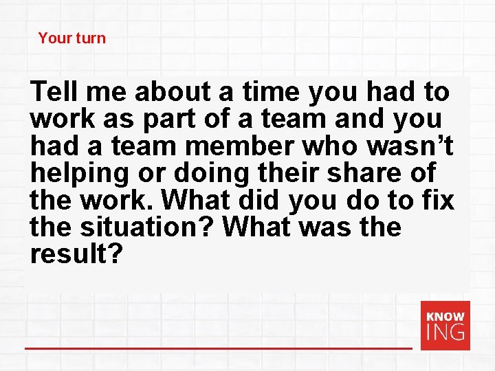 Interview Skills Effectively handling common interview questions Wei