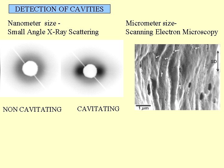 CAVITATION DURING DEFORMATION OF PLASTICS Andrzej Pawlak Centre