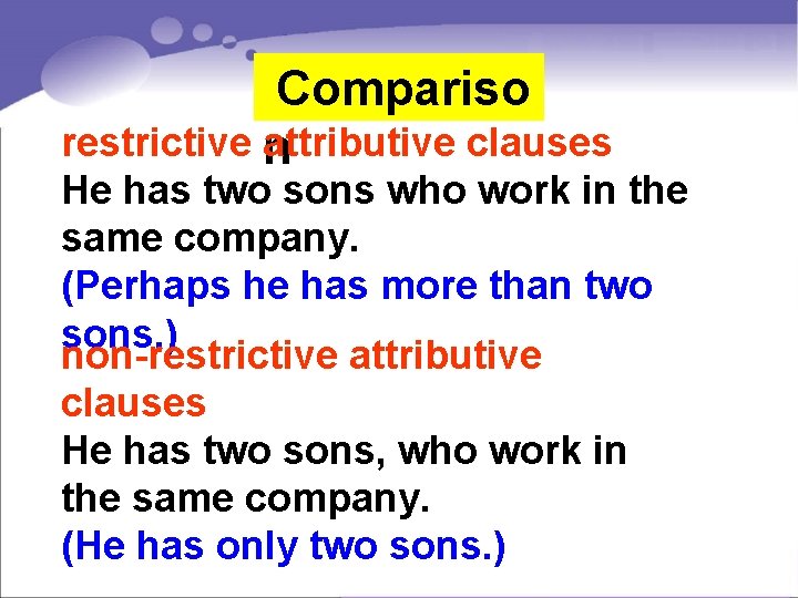Unit 1 Grammar and usage Overview of subordinate
