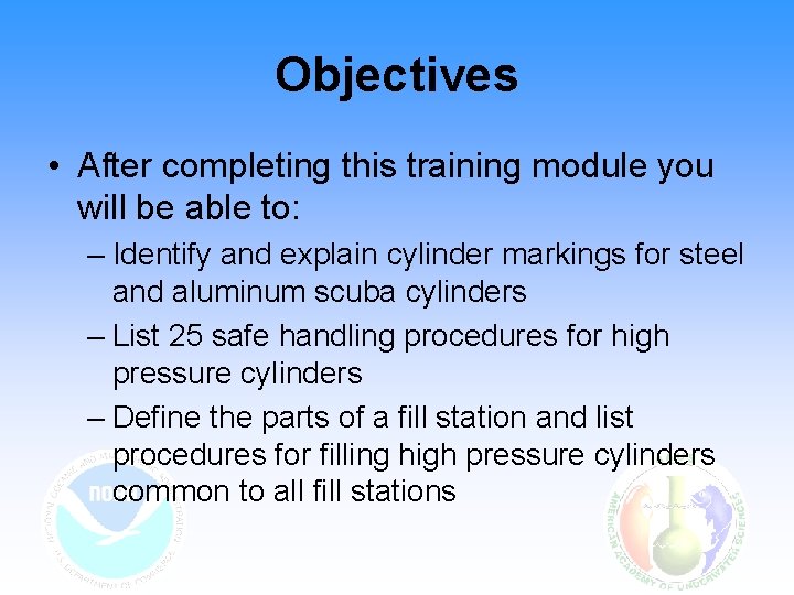 HANDLING HIGH PRESSURE CYLINDERS Sources T Joiner ed