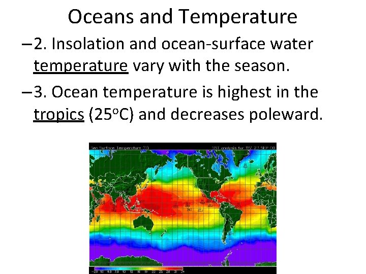 Chemical and Physical Structures of the Ocean Oceans