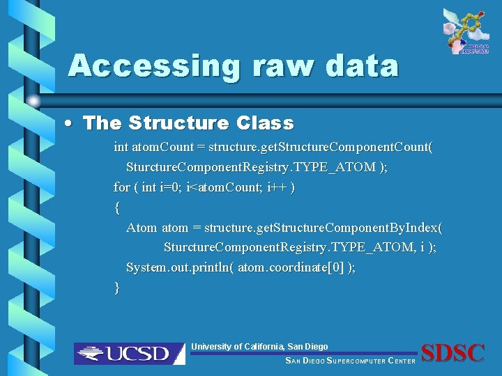 Molecular Biology Toolkit MBT http mbt sdsc edu