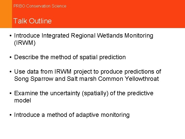Response of Birds to Vegetation Habitat Characteristics and