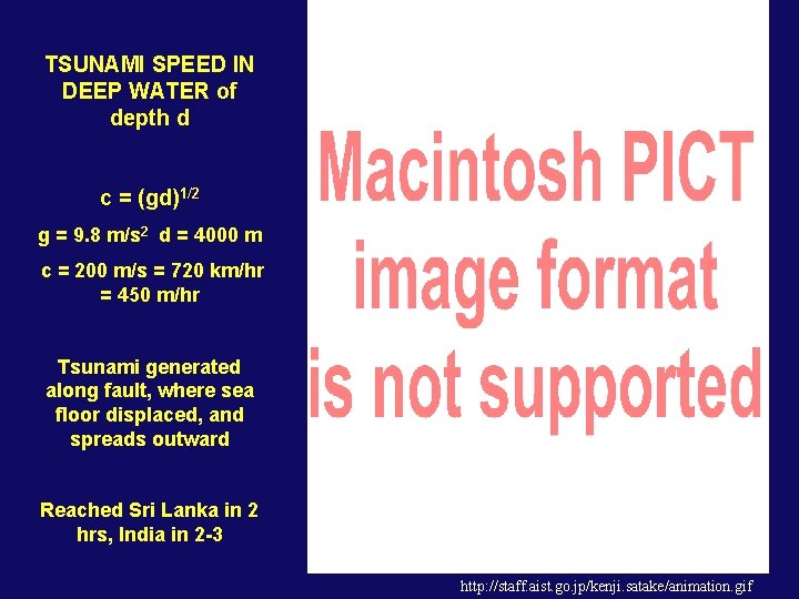 DECEMBER 2004 INDIAN OCEAN EARTHQUAKE AND TSUNAMI BASIC