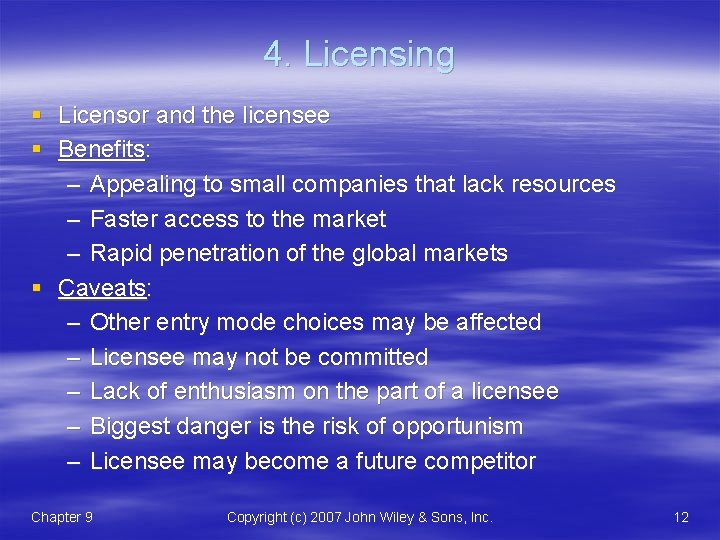 Global Marketing Management 4 e Chapter 9 Global