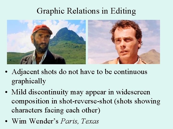 Introduction to Film Studies Montage Montage Montage a