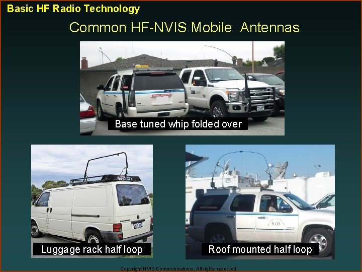 NVIS Communications Training Academy Basic HF Voice Operator